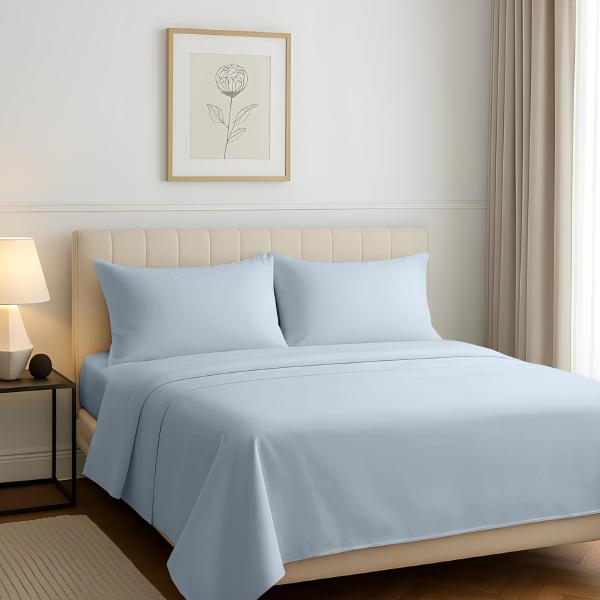 商品名:  Carressa Linen 100% Egyptian Cotton Sheets California King Size - 1200 Thread Count 4 PC Cal King Sheets Egyptian ...