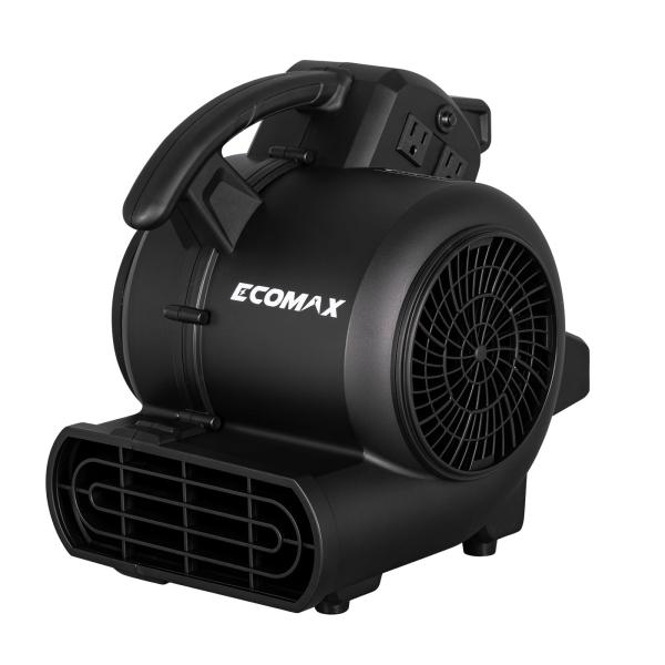 商品名: ECOMAX エアームーバー カーペット乾燥機 送風ファン 900CFM 3段変速モード 3吹き角度 デイジーチェーン 積み重ね可能 タイミング機能 ダメージ修復 ECOMAX Air Mover, 950 CFM, Floor ...