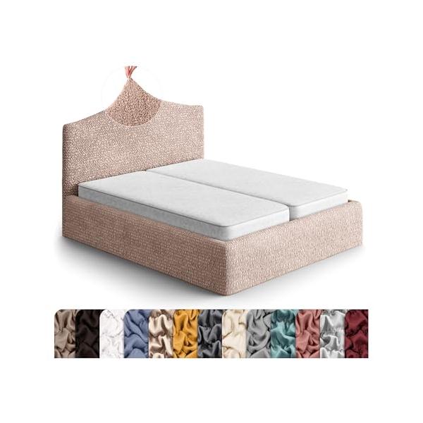 商品名:  PAULATO BY GA.I.CO. Bed Headboard and Frame Cover - Soft Form Fit Slipcover for Full and Queen Bedframe - 1-Piece ...