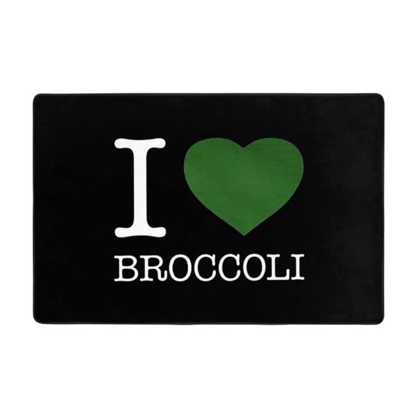 商品名:  I Love Broccoli Welcome Guests Carpet Indoor and Outdoor Door Mats, Anti Slip Floor Matsブランド: CHENYONAS商品サイズ: 36"x...