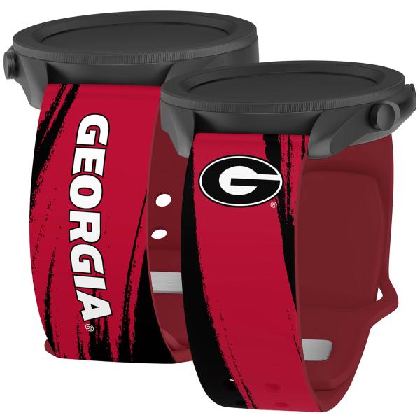 商品名:  Affinity Bands Georgia Bulldogs HD Paint Stripe Watch Band Compatible with Samsung Galaxy Watch (22mm Long)ブランド: A...