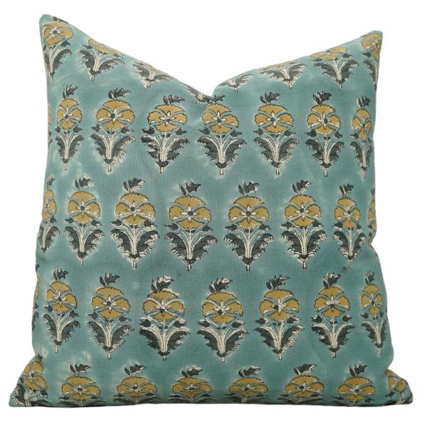 商品名:  Fabritual Pillow Covers Handmade Block Print 14x14 Inch Duck Canvas Fabric Throw Pillowcase Cushion Cover, Fall Se...