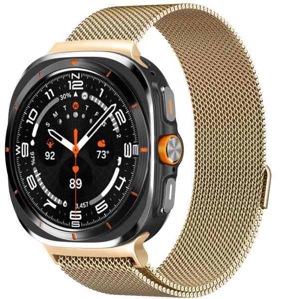 商品名:  Metal Magnetic Watch band for Galaxy Watch Ultra 47mm(2025/2024), Stainless Steel Mesh Adjustable Watch band for M...