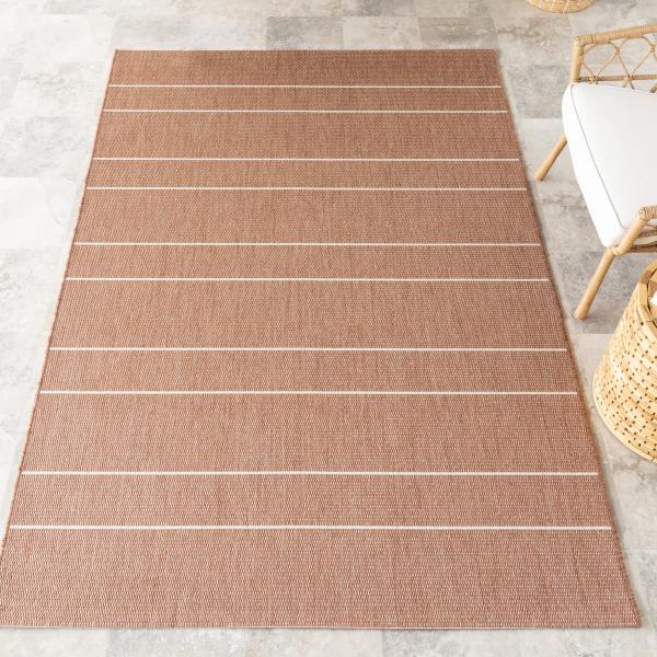 商品名:  nuLOOM 4' x 6' Outdoor Performance Area Rug, Oeko-TEX Certified, Weather Resistant, High Traffic, Patio, Balcony, ...