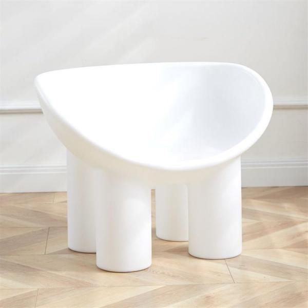 商品名: AGFERH クリエイティブチェア シングルレジャーソファチェア モダン シンプル クリエイティブ レジャー ファッション スツール リビングルーム 寝室 書斎に最適 (ブラック) AGFERH Creative Chair, S...