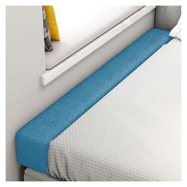 商品名: XMAYODS ベッドウォールギャップフィラー ヘッドボードマットレスフィラー 隙間を埋める 洗えるベッドブリッジベッドウェッジ シングル/ダブル/キングベッド用(ダークブルー、135x15x20cm) XMAYODS Bed W...