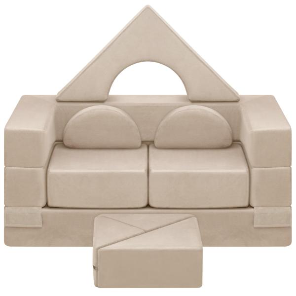 商品名:  Modular Kids Play Couch, Toddler &amp; Child Sectional Sofa, Convertible Foam and Floor Cushion for Boys and Girls...