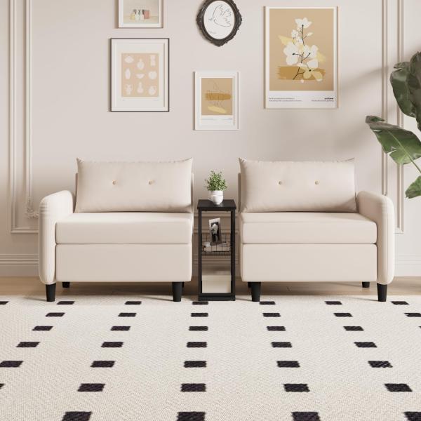 商品名:  wonline Loveseat Sofa, 71" Modern Decor Love Seat Couches for Living Room, Separable Small Couch for Bedroom, Simp...