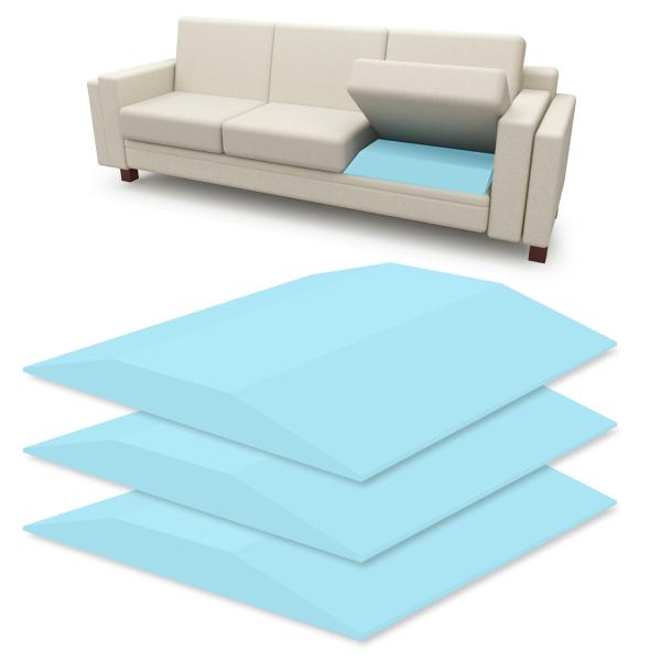 商品名: Tromlycs ソファクッションサポート たるみシート 台形 家具シート ソファ下クッション サグリペア 3個セット Tromlycs Sofa Cushion Support for Sagging Seat Trapezoi...