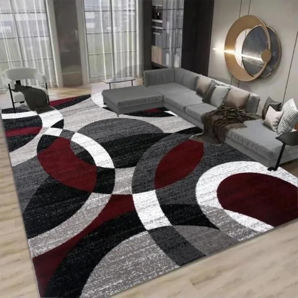 商品名:  Nordic Geometric Carpet for Living Room Modern Luxury Decor Sofa Table Large Area Rugs Bathroom Dorm Office Home D...