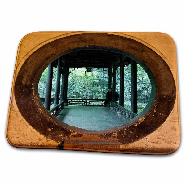 商品名:  3dRose Bathroom Bath Rug Mat - China, Chengdu, Du Fu Thatched Cottage Park, Moongate-AS07 CCR0900 - Charles Crust ...