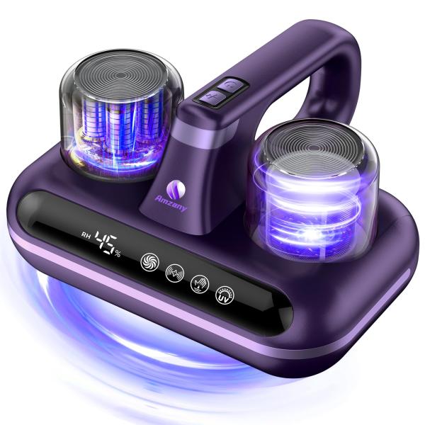 商品名:  Amzany Mattress Vacuum Cleaner - 5-in-1 Cordless Bed Vacuum Cleaner, Powered by UV-C Light &amp; Ultrasonic Techno...