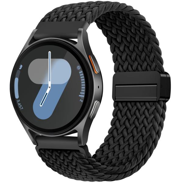 商品名: DaQin 磁気編組バンド Samsung Galaxy Watch 7 6 5 4 Active 2 FE 40mm 44mm/Galaxy Watch 5 Pro/Galaxy Watch 6/4 Classic/Galaxy...