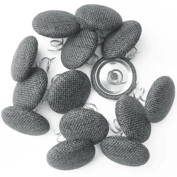 商品名: ピン(ダークグレー) 14Pcs Upholstery Tacks Headliner Twist Pins for Sofa，Armchair Caddies, Armrest Covers,Bed Skirts, Keeps ...