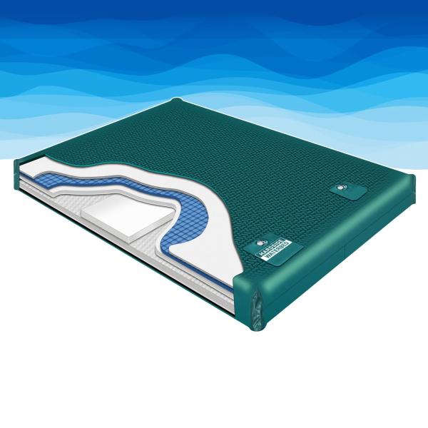 商品名: INNOMAX ハードサイドウォーターベッド 800 - クイーンサイズ - ウェーブレス しっかりサポート InnoMax Hardside Waterbed 800 - Queen Size - Waveless Firm S...