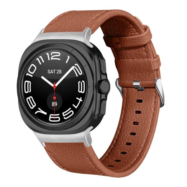 商品名: レザーバンド Samsung Galaxy Watch Ultra 47mm (2025/2024) ウォッチバンド 交換用リストバンド Galaxy Watch Ultra 47mm (2025/2024) スマートウォッチ用 ...