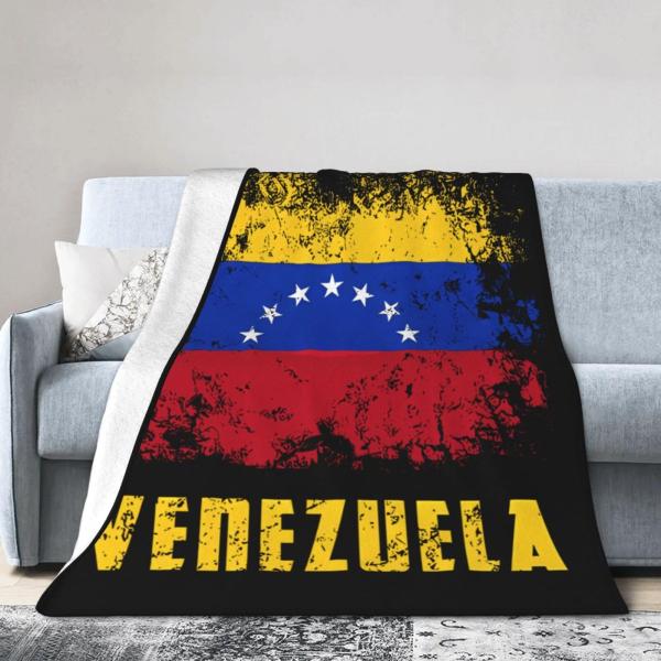 商品名:  Nruairly Venezuelan Venezuela Flag 7-Star Soft Flannel Blanket Microfiber Throw Blankets All Seasons Warm Bed Blan...