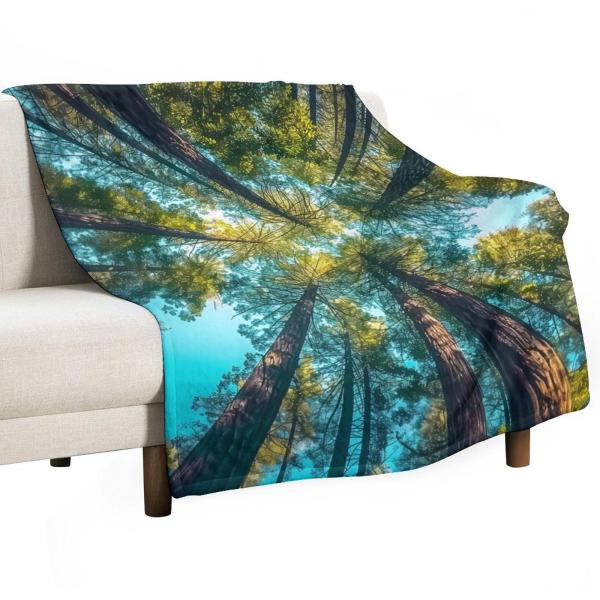 商品名:  Forest Tree Trunk Nature Throw Blankets,Blanket Premium Super Soft Cozy Warm Bed Blanket Couch Decorative Throw Bl...