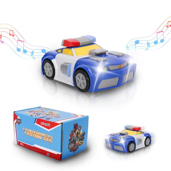 商品名: YOLOPARK トランスフォーマーおもちゃ チェイストイカー 4.72インチ 変換なし トランスフォーマー レスキューボット 車 フリクション駆動車 幼児 男の子 女の子 ギフト 3 4 5 6 7 8歳 0歳 YOLOPARK...