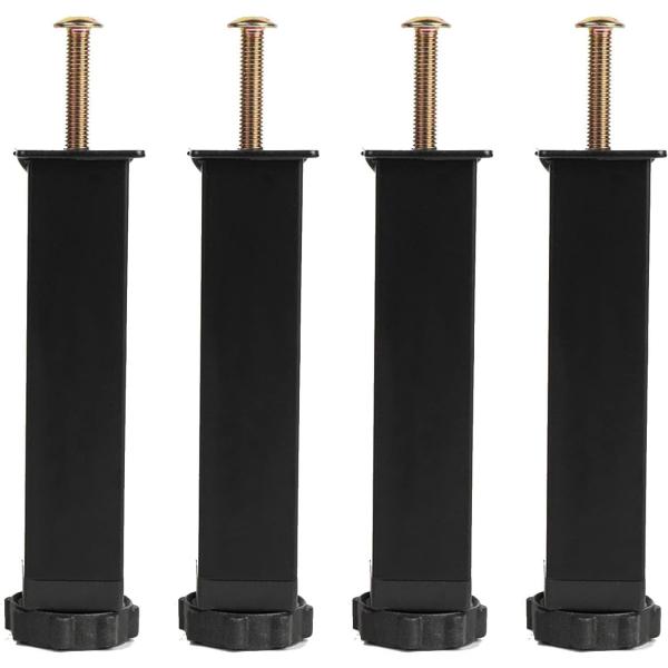 商品名:  Psmpeng Metal Furniture Feet Adjustable Height Replacement Feet, T-Double Hole, Bed Frame Fixed Feet, Keel Support...