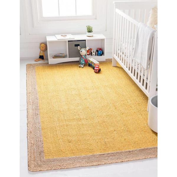 商品名:  Aizza Trends Handmade Hand Braided Natural Jute Floor Area Rug | Floor Carpet Rug | Center Table Carpet Rug | Tabl...