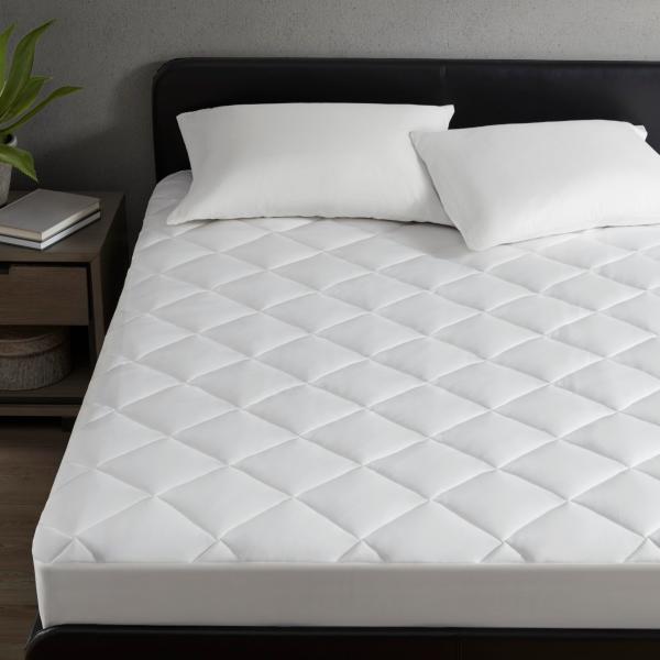 商品名:  Sharper Image Queen Mattress Pad, Overfilled, Jersey Knit Ultra-Soft &amp; Cooling Touch Mattress Topper Fitted Po...