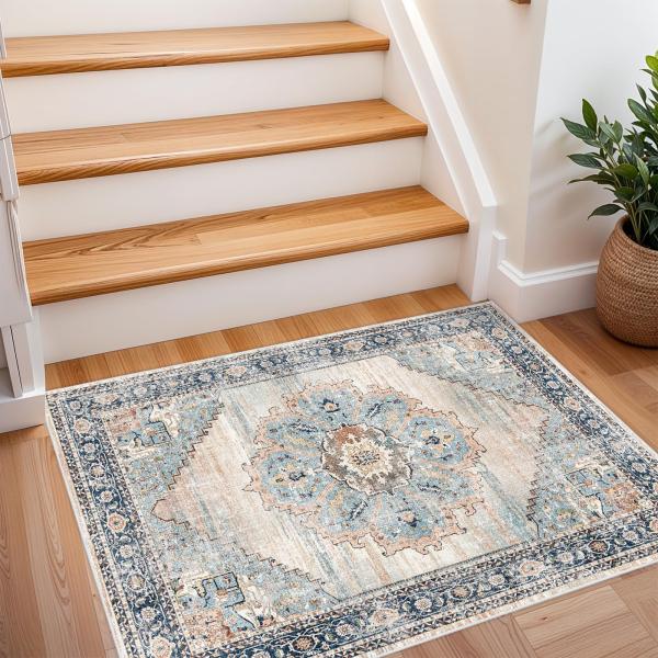 商品名:  Washable Hallway Runner Rug 2x3 - Runner Rug Kitchen Rugs and Mats Non Skid Washable Waterproof Carpet Runner for ...