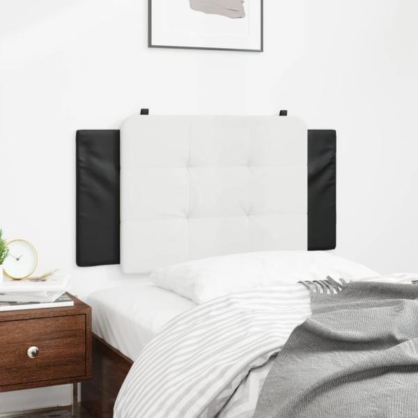 商品名:  GROSERY Headboard Cushion Black and White 39.4" Faux Leather,Stylish Headboard Cushion with Premium Faux Leather a...