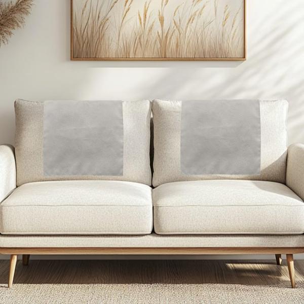 商品名:  Fuojuvelie Grey Headrest Cover for Recliners Fabric Sofa Headrest Covers Non Slip Sofa Head Protector Furniture Pr...