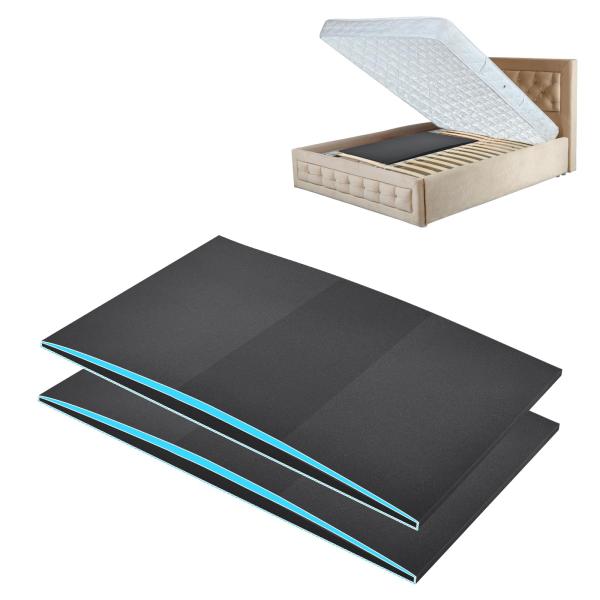 商品名: TANYOO たるみマットレスサポート マットレスサポートパッド 沈むベッドを固定 高密度フォームインサートパッド マットレスのたるみ修理とマットレス寿命を延ばす 2パック ダークグレー 47 x 25 x 2インチ TANYOO...