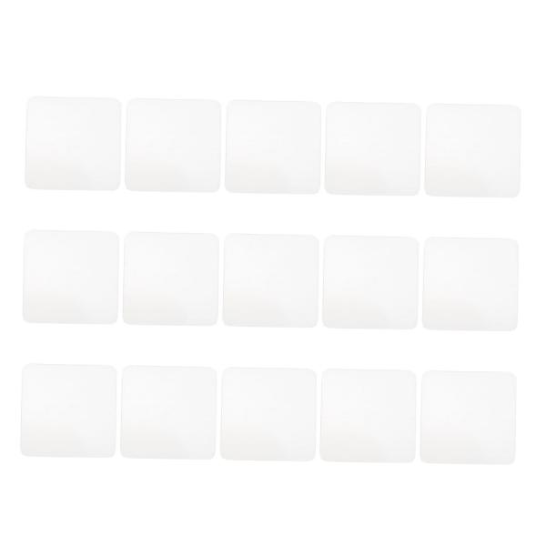 商品名:  FUNOMOCYA 15pcs Double Sided Adhesive Pads for Floor Mats Transparent Non-Slip Carpet Grippers Strong Hold Removab...