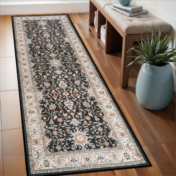 商品名:  TOPRUUG Washable Runner Rug 2x6 - Hallway Runner Rug Non-Slip Kitchen Rugs Non Skid Stain Resistant Waterproof Car...