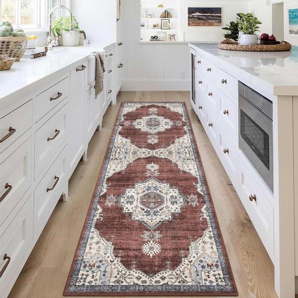商品名:  LUXLOOM Runner Rugs 2x6 for Hallway Machine Washable Oriental Rug Vintage Non Slip Backing Carpet Runner Ultra Sof...