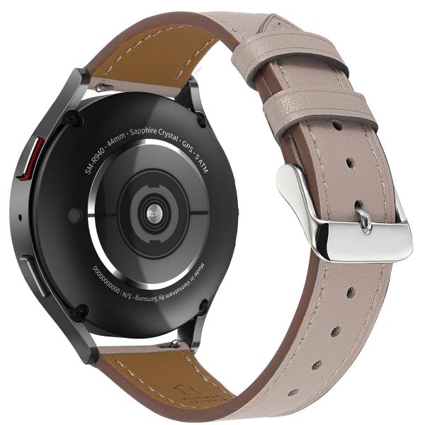 商品名:  Italy Genuine Leather Watch Bands Compatible with Samsung Galaxy Watch 7 6 5 4 40mm 44mm, 5 Pro 45mm, 6 4 Classic ...