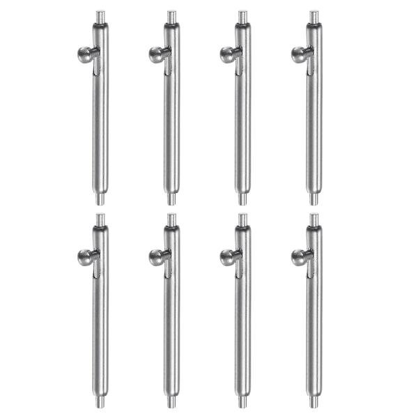 商品名: HARFINGTON クイックリリーススプリングバーウォッチピン交換用バンドストラップリンクピンウォッチラグウォッチバンド用, 17mm, モダン HARFINGTON 8pcs Quick Release Spring Bar ...