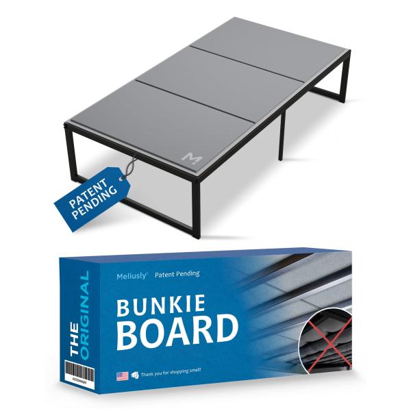 商品名: プレミアム 10mm バンキーボード ツイン XL サイズ (38x79インチ) 特許出願中 薄型ベッドボードデザイン - 通気性、ノイズ最小化、耐湿性 ツイン XL バンキーボード、ロープロファイルベッドサポートボード Meli...