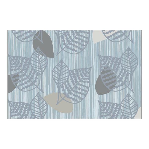 商品名:  Kaplan Early Learning Sense of Place Leaf Carpet - Blue - 4' x 6' Rectangle Classroom Rugブランド: Kaplan Early Learni...