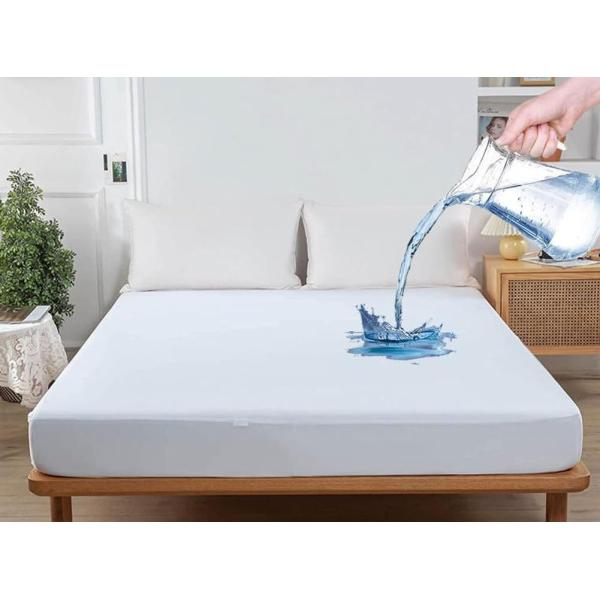 商品名:  Full Size Mattress Protector Waterproof Cooling Bed Mattress Cover Pad Fitted 14-18 inch Deep Pocket,Breathable Ma...