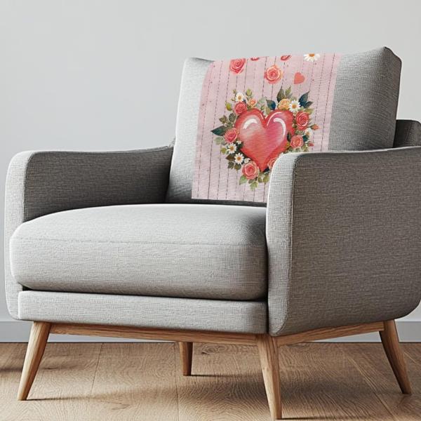 商品名:  GLENLCWE Happy Valentine's Day Heart Recliner Headrest Protector, Non Slip Furniture Slipcovers Couch Head Covers ...