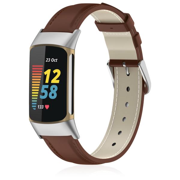 商品名:  Lzwldan Leather Bands Compatible with Fitbit Charge 6 / Charge 5 Bands for Women Men,Soft Genuine Leather Strap Sp...