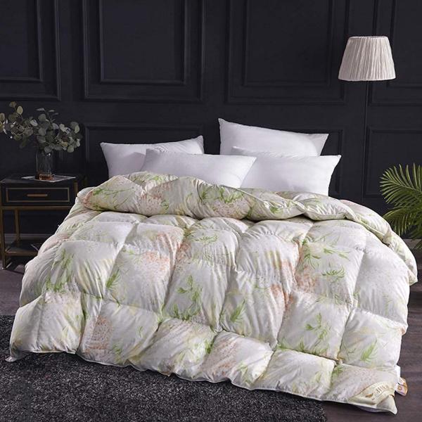 商品名:  GHJUMKFDF Winter Threads for Beds Goose Down Feather Double 100% Cotton Down Proof Fabric Machine Washable with Pr...