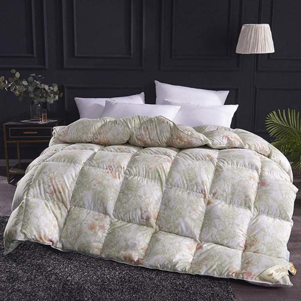 商品名:  GHJUMKFDF Winter Threads for Beds Goose Down Feather Double 100% Cotton Down Proof Fabric Machine Washable with Pr...