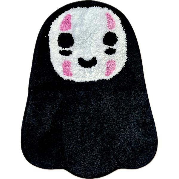 商品名:  No Face Tufted Rug | No Face Soft Rug | Anime Character Non-Slip Bath Mat | Non-Slip Soft Washable Area Rug | Anim...
