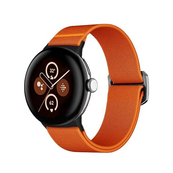 商品名: FitTurn (フィットターン) ゴムバンド 1本パック Google Pixel Watch 3 41mm 45mm/Watch 2/Pixel Watchバンド 調節可能なブレスレット ストレッチソフトストラップアクセサリー...