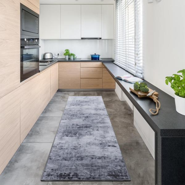 商品名:  Toneed 2x6 Runner Rug Modern Abstract Hallway Rug Washable Non Slip Rubber Rugs for Kitchen Stairs Entryway Bedroo...