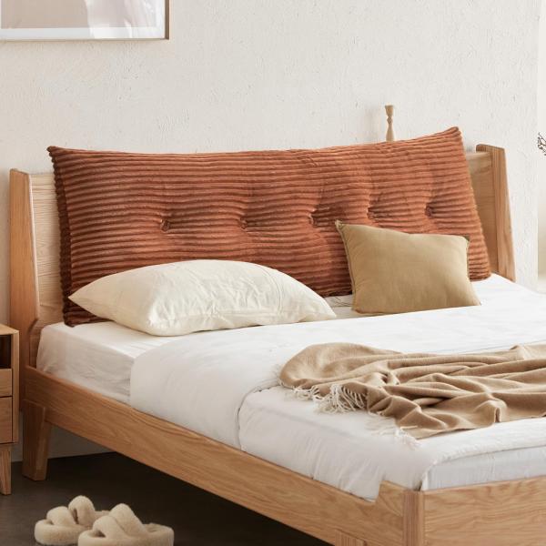 商品名:  Large Bolster Headboard Pillow Queen, Stuffed Thicken Headboard Bed Headboard Pillow Couch Sofa Backrest Reading S...