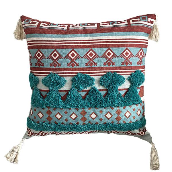 商品名: XSlive 18x18 ボーホー スロークッションカバー ファームハウス 装飾 フローラル スクエア カウチ 枕カバー ソファ ベッドルーム リビングルーム用 XSlive 18x18 Boho Throw Pillow Cov...