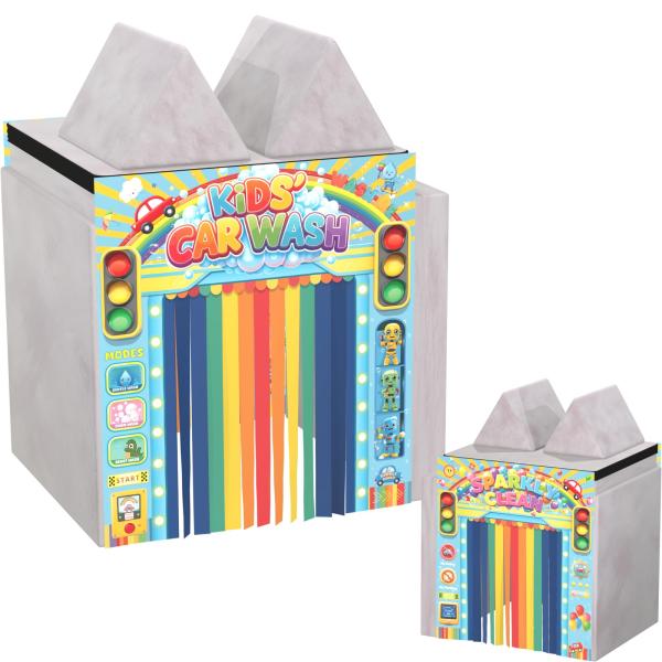 商品名: DLOREUK プレイパネル 子供用 プレイカウチ フォームソファ 子供用 ホームプレイ モジュラーソファ(ソファは含まれません) - 洗車 3Dスタイル - 2枚セット (入口と出口) DLOREUK Play Panel fo...