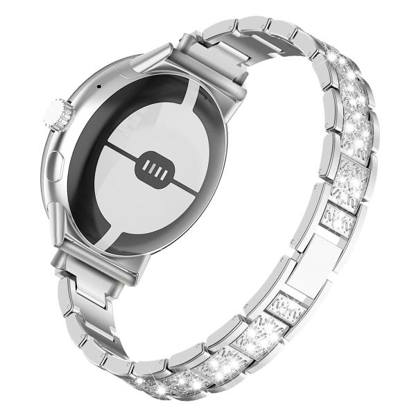 商品名:  LYSANDRA Bands Compatible with Google Pixel Watch 3 41mm 2, 1 for Women, Metal Jewelry Sparkly Diamond Thin Replac...