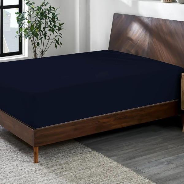 商品名:  100% Combed Cotton Prewashed Jersey Knit Fitted Sheet only - Snug Fit, Stay in Place - Fits Mattresses Up to 14" D...